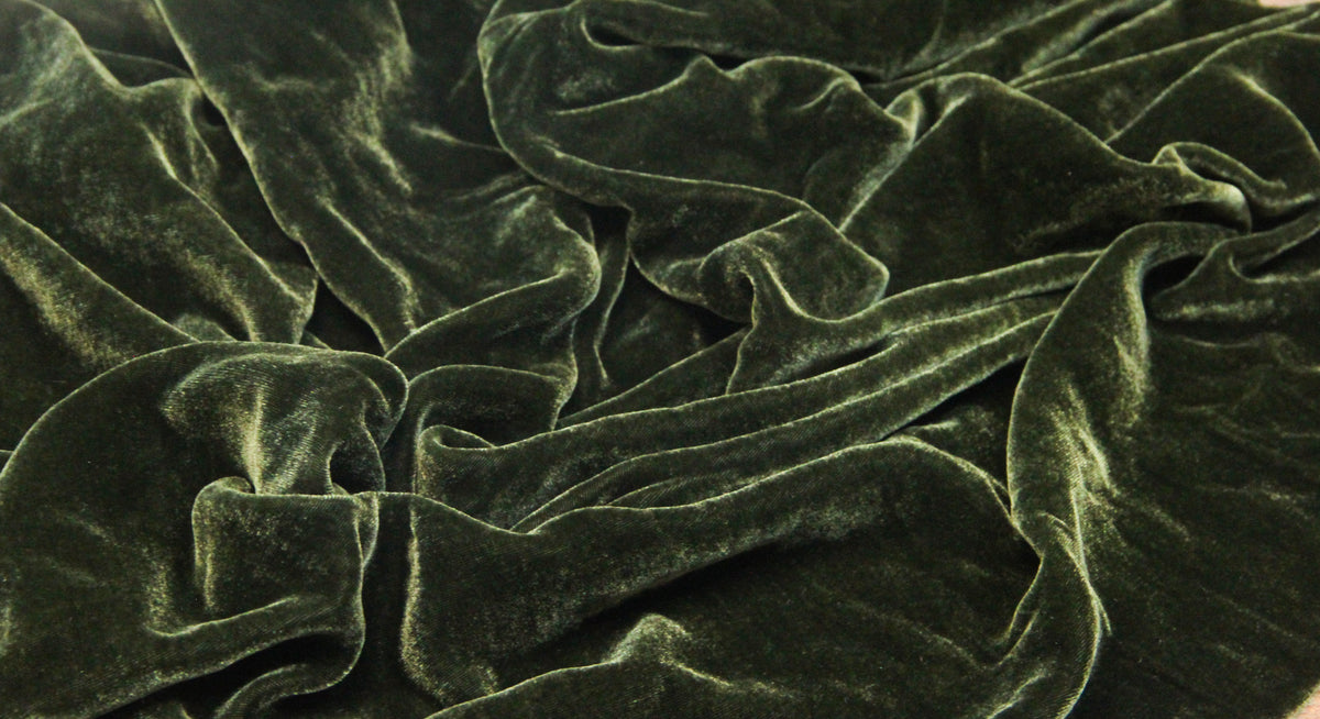 Silk Rayon Velvet - Decorative Silk